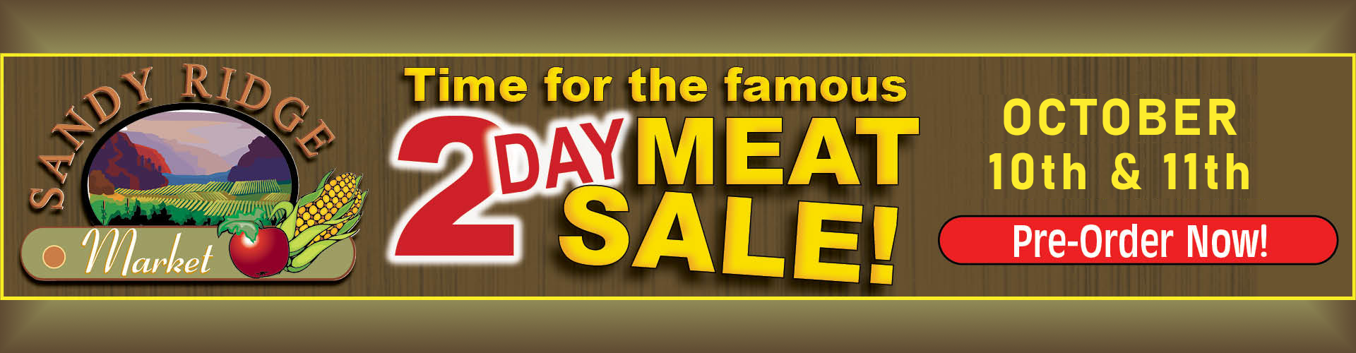 Sandy Ridge Market | The official website of Sandy Ridge Market